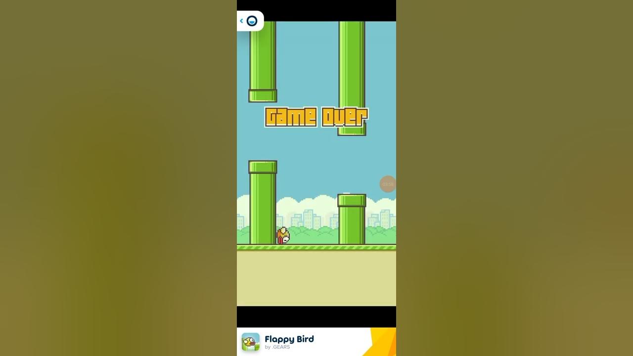 flappy bird gameplay form poki - YouTube