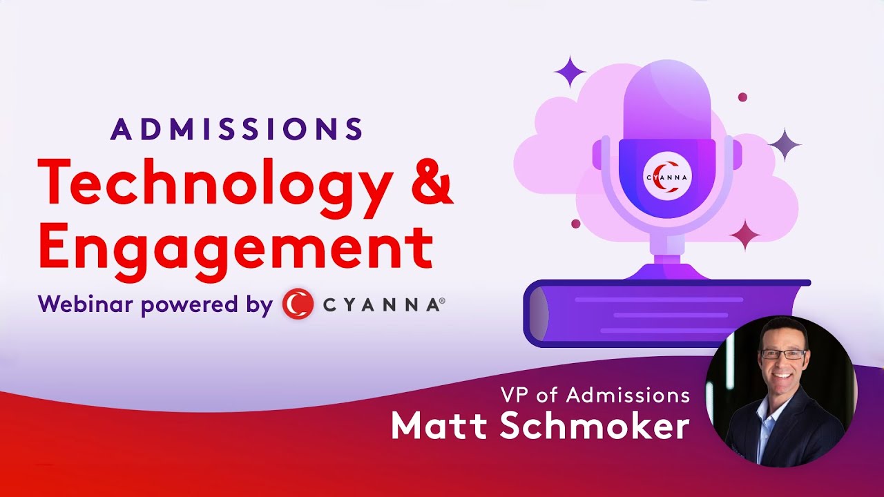 Admissions Technology & Engagement Part 1 - with Matt Schmoker - YouTube