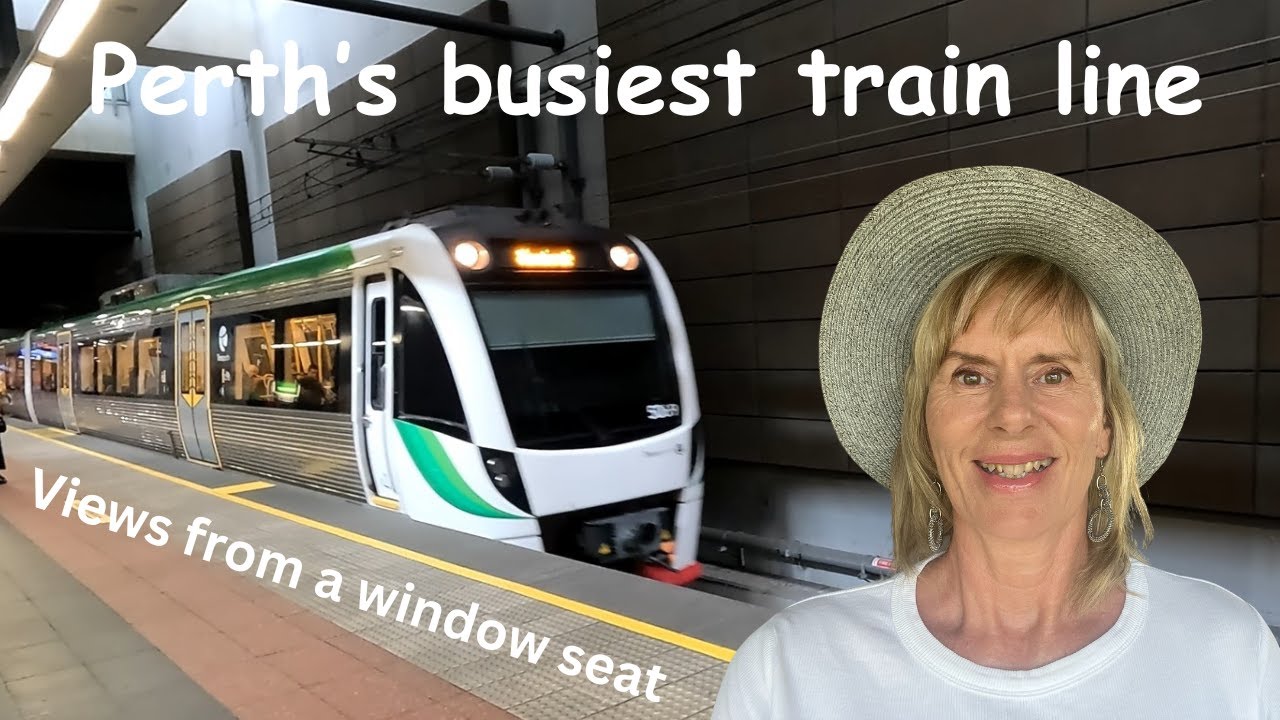 Window views on the Perth Mandurah Train line - YouTube