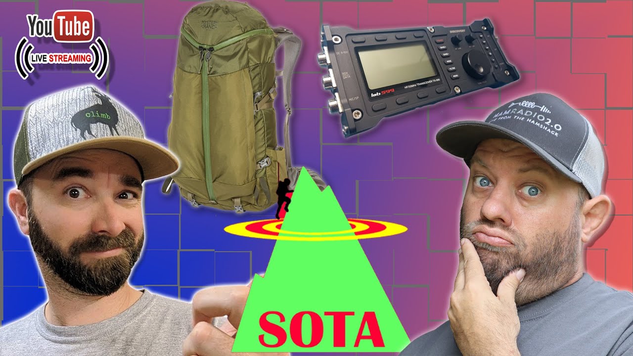 Packing for a Ham Radio SOTA Trip with K6ARK - Summits On The Air - YouTube