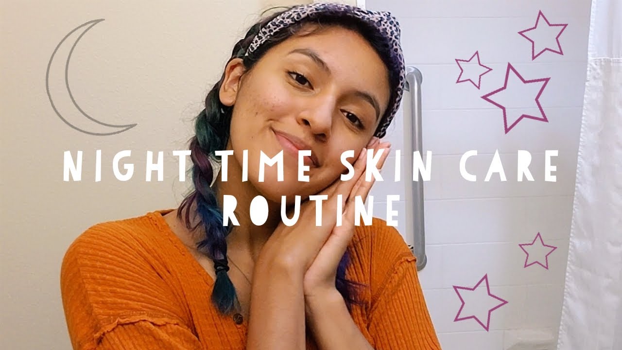 night time skin care routine!// do people still do these? - YouTube