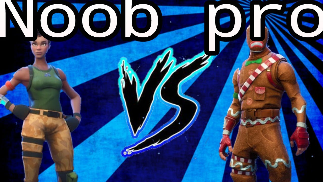 Noob vs pro Fortnite - YouTube