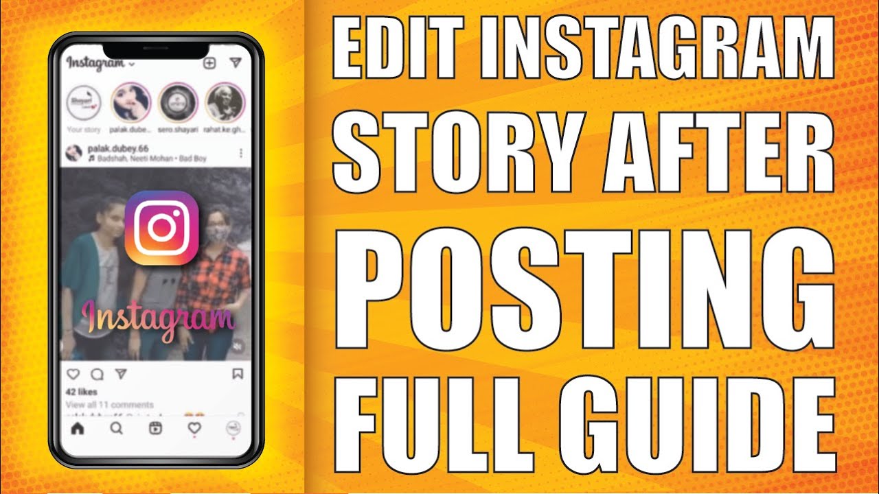 How to Edit Instagram Story After Posting Full Guide - YouTube