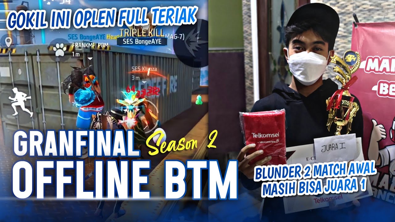 MIC CHECK GRANDFINAL OFFLINE BTM SEASON 2 || TUSUN DI MATCH AWAL SAMPE ...