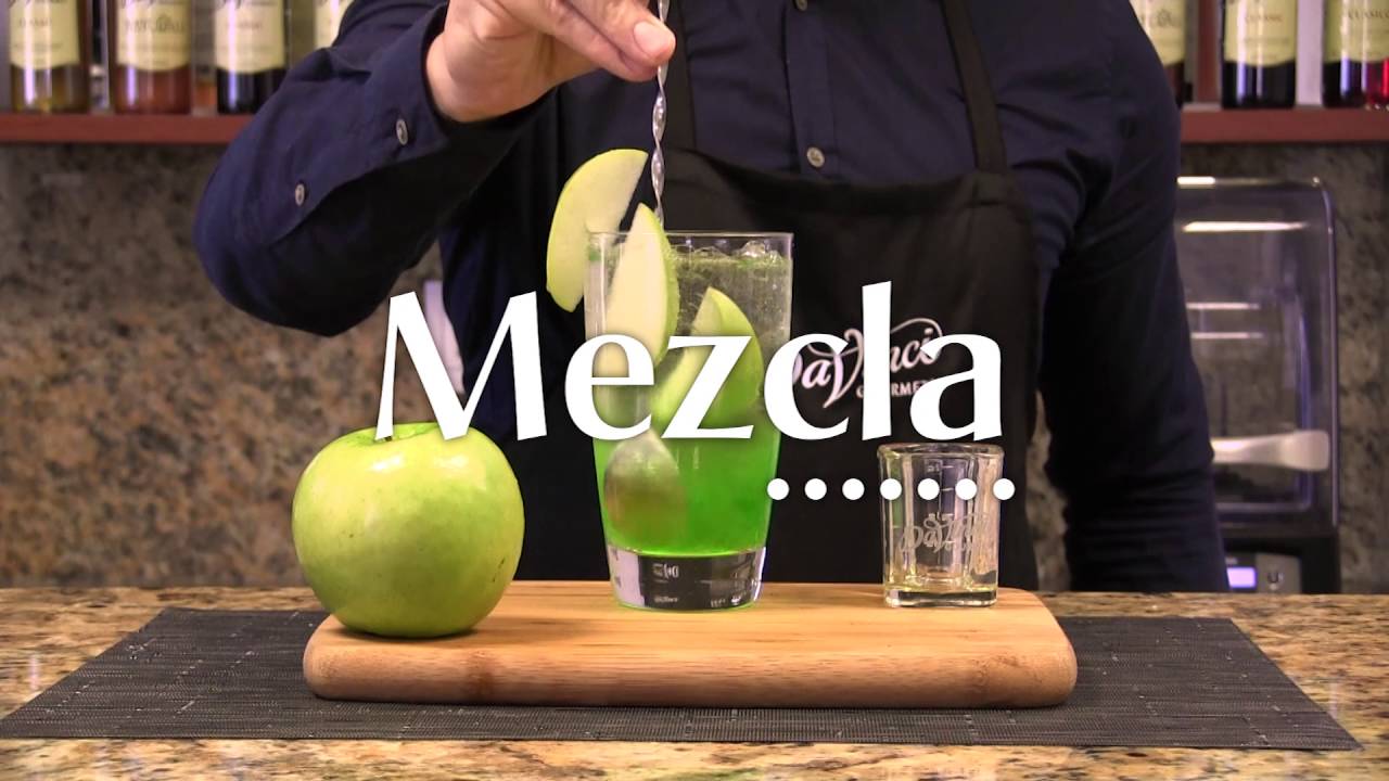 Italian Soda Green Apple DaVinci Gourmet - YouTube