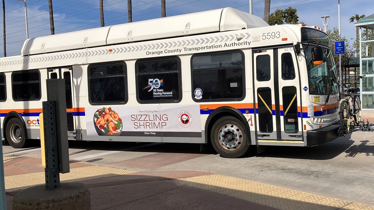 OCTA 2007 New Flyer C40LFR #5593 - YouTube