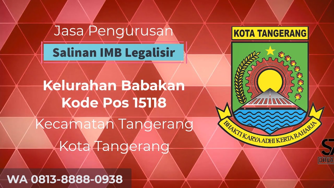 Jasa Pengurusan Salinan IMB Legalisir Kelurahan Babakan Kecamatan ...