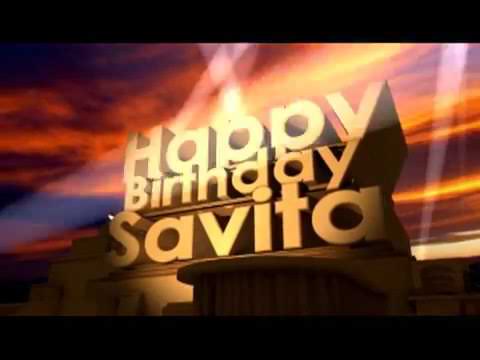 Savita Name Birthday wish - YouTube