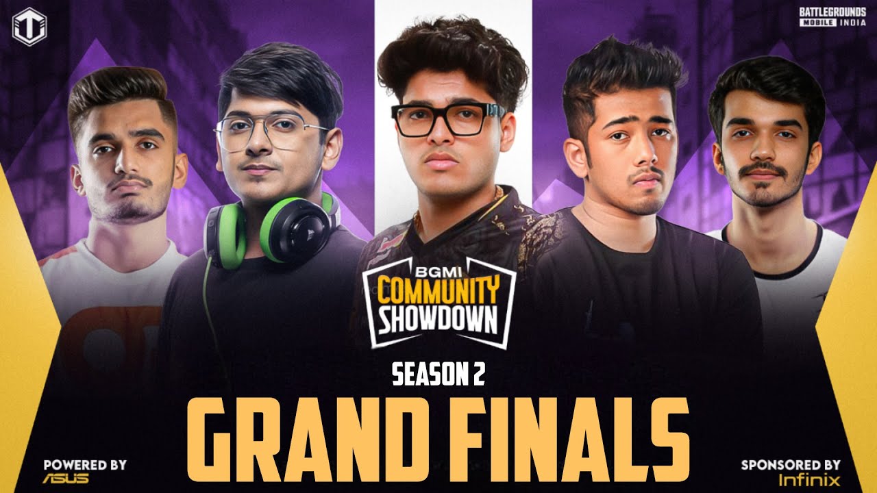 10K BGMI Community Showdown Season 2 | Grand Finals | Live Now 🔴 - YouTube