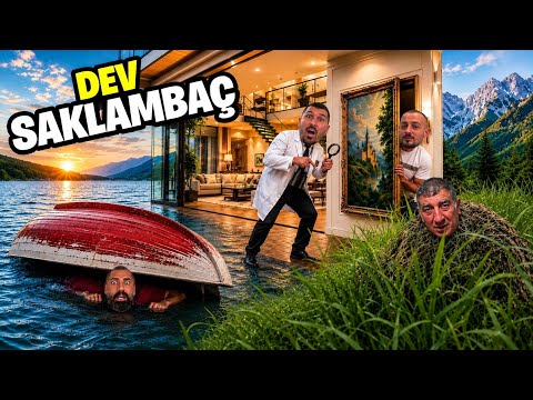 DÜNYANIN EN ZOR SAKLAMBAÇ OYUNU #4 | EVE VE ORMANA GİZLİ ODALAR YAPTIK