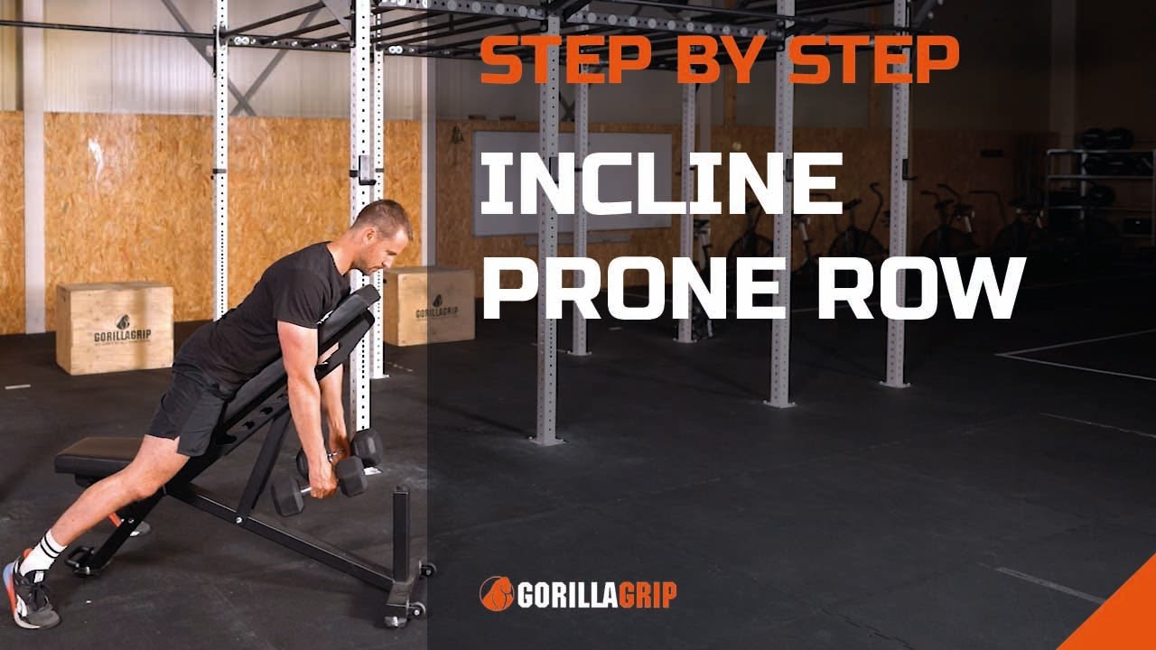 Step by Step Incline Prone Row - YouTube
