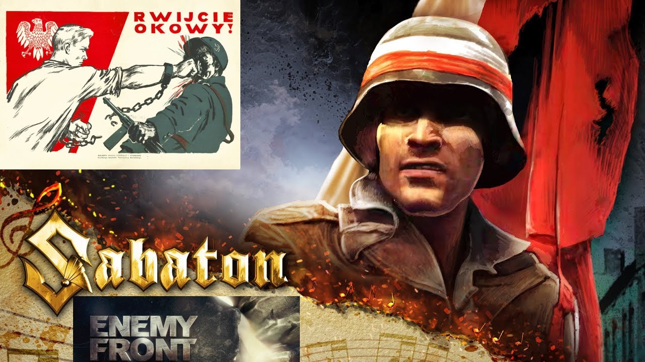 Enemy Front Warsaw Uprising - Sabaton Music Video - YouTube