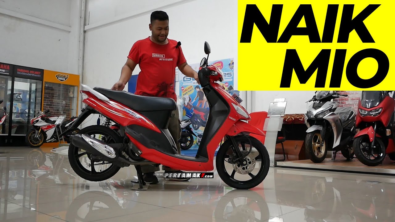 REVIEW Orang Pendek Naik Yamaha Mio Sporty Merah 2007 Karbu 🛵 #yamaha # ...