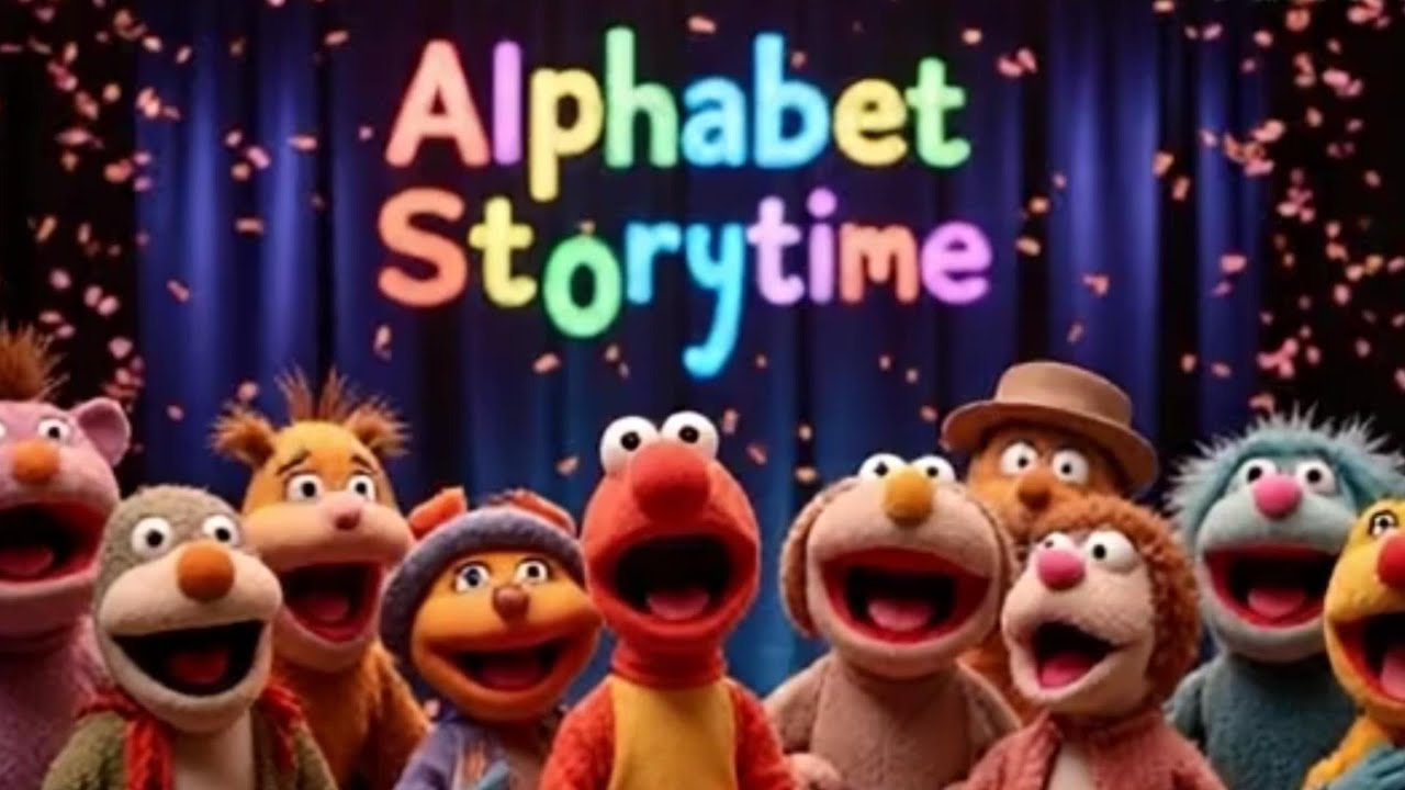 Alphabet Storytime with Puppets | Learn ABCs with Fun Characters! - YouTube
