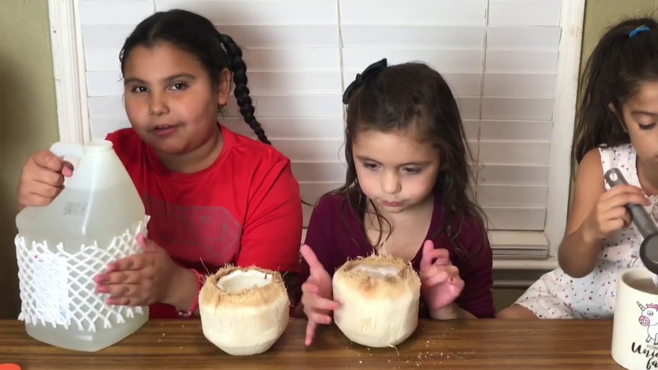 We Made Coconut Slime - YouTube