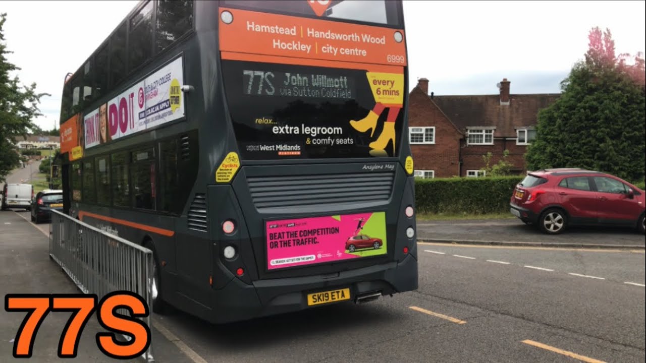 National Express West Midlands Route 77S John Willmott School ️Streetly ...