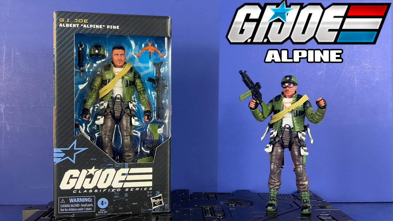 G.I. Joe Classified # 133 Albert "ALPINE" Pine Review - YouTube