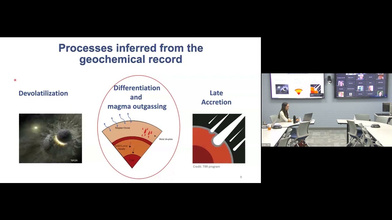 Distribution of volatile elements during rocky planet formation (Terry ...