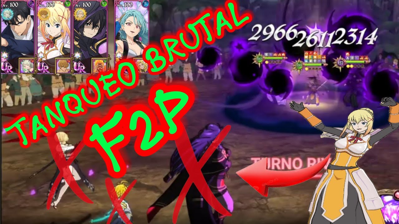 DARKNESS INCREÍBLE!!🔥🔥EL MEJOR TANQUE y F2P de TODO 7DS!!😮😮HUMANOS TOP ...