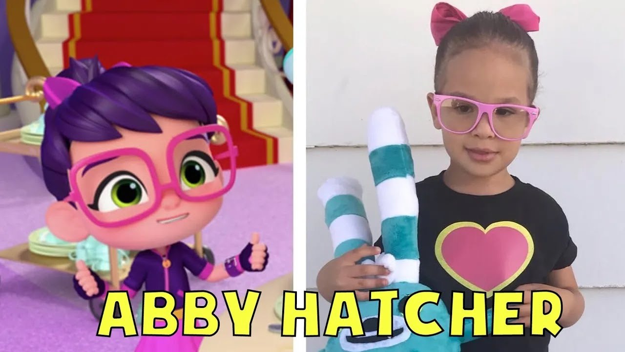 Abby Hatcher Characters in Real Life - YouTube