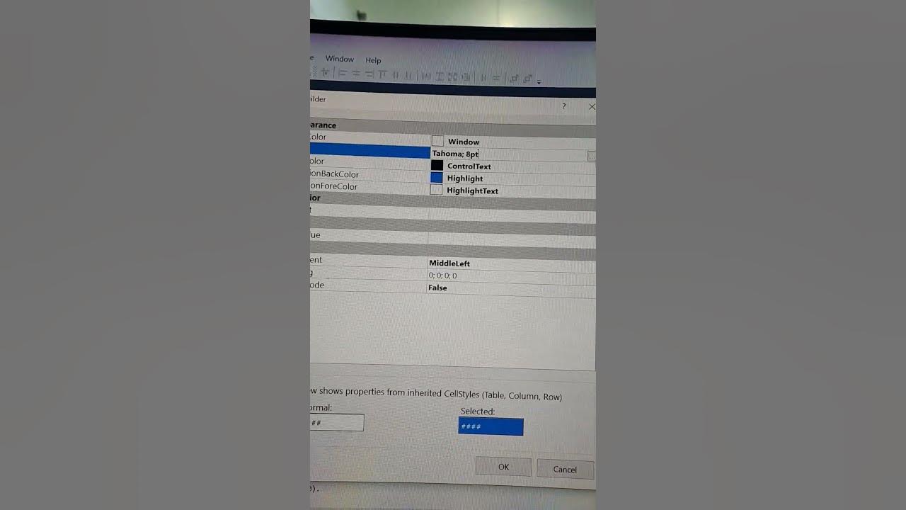 تغير تنسيق الخلايا الخاصة بالجدول داخل DataGridView سي شارب||Format Data Table In DataGridView ...