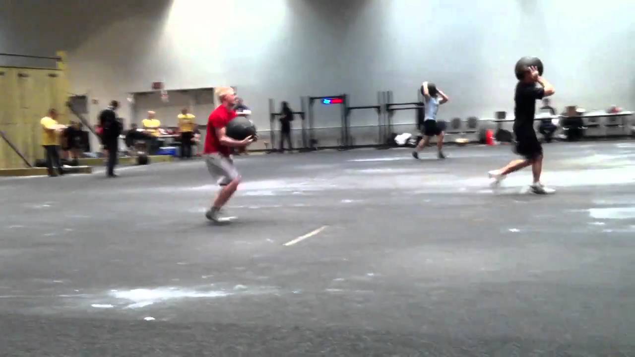 Arnold Classic - 100 pound med ball workout - YouTube