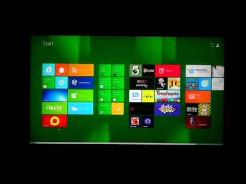 Windows 8 Initial Setup and New Desktop - YouTube