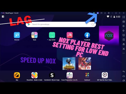 Nox player best setting for low end pc -Fix lag and Improve performance - YouTube