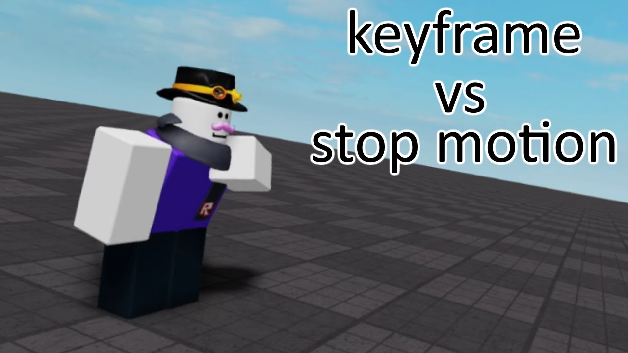 Keyframe vs. Stop Motion [Roblox] - YouTube