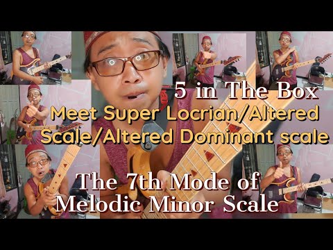 Super Locrian AKA Altered Scale or Altered Dominant Scale is The 7th ...