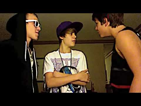 Justin Bieber with Ryan Butler and Chaz Somers - YouTube