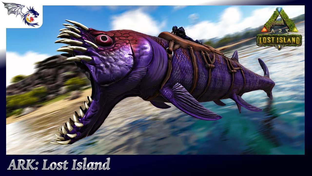 The Hunt For Xiphactinus To Tame On Lost Island | ARK: Survival Evolved ...