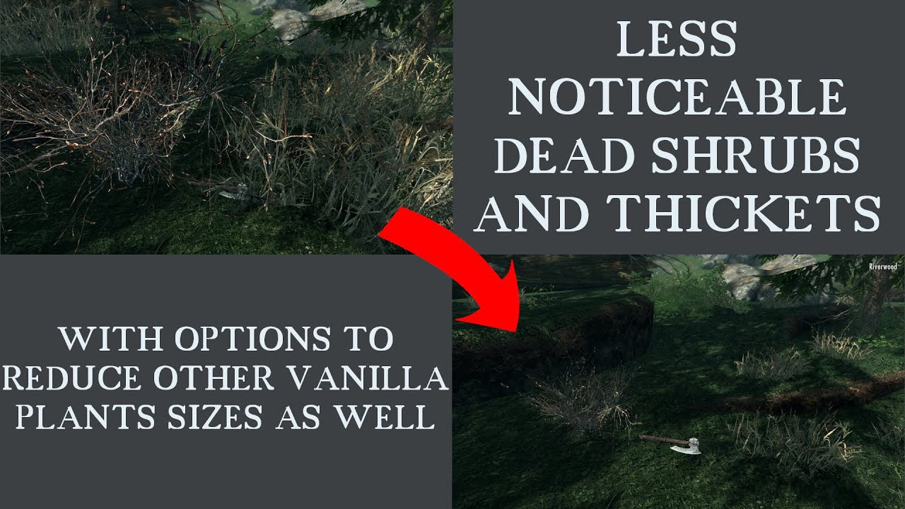 Less Noticeable Dead Shrubs and Thickets by Pieter82 | Showcase Video ...
