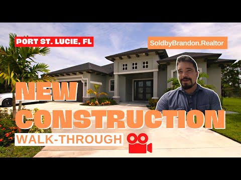 [🎥 VIDEO Walk-Through] 🏡 Luxury New Construction in Port St. Lucie ...