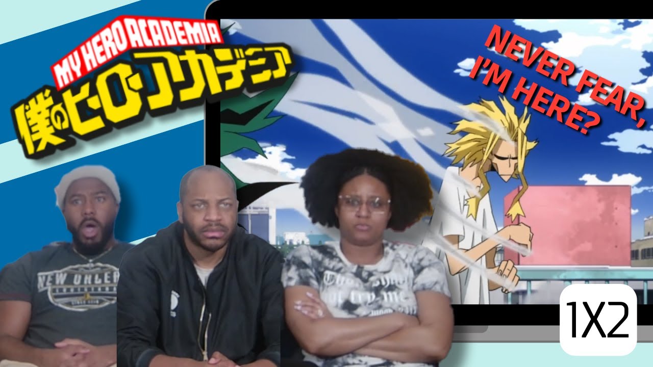 Anime Skeptics First Time Reactions My Hero Academia S1 Ep2 - YouTube