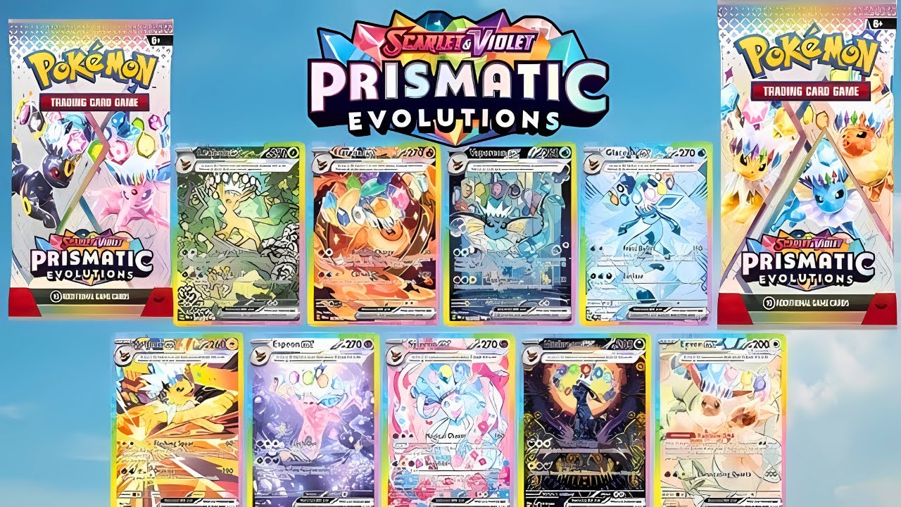 The Biggest Pokemon Card set just got revealed (Prismatic Evolution ...