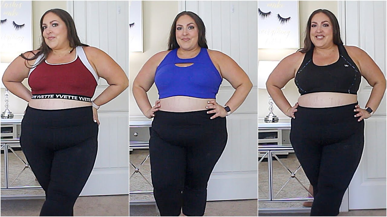 MY FAVE PLUS SIZE SPORTS BRAS 2021 | YVETTE ACTIVEWEAR REVIEW ...