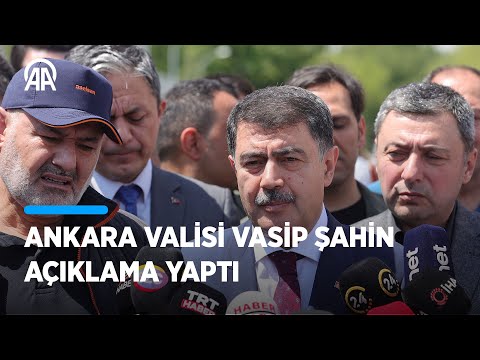 Ankara Valisi Şahin: \