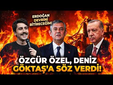 Özgür Özel, Deniz Göktaş'a söz verdi: ERDOĞAN'IN 30 YILLIK MACERASINI BİTİRECEĞİM! #denizgöktaş