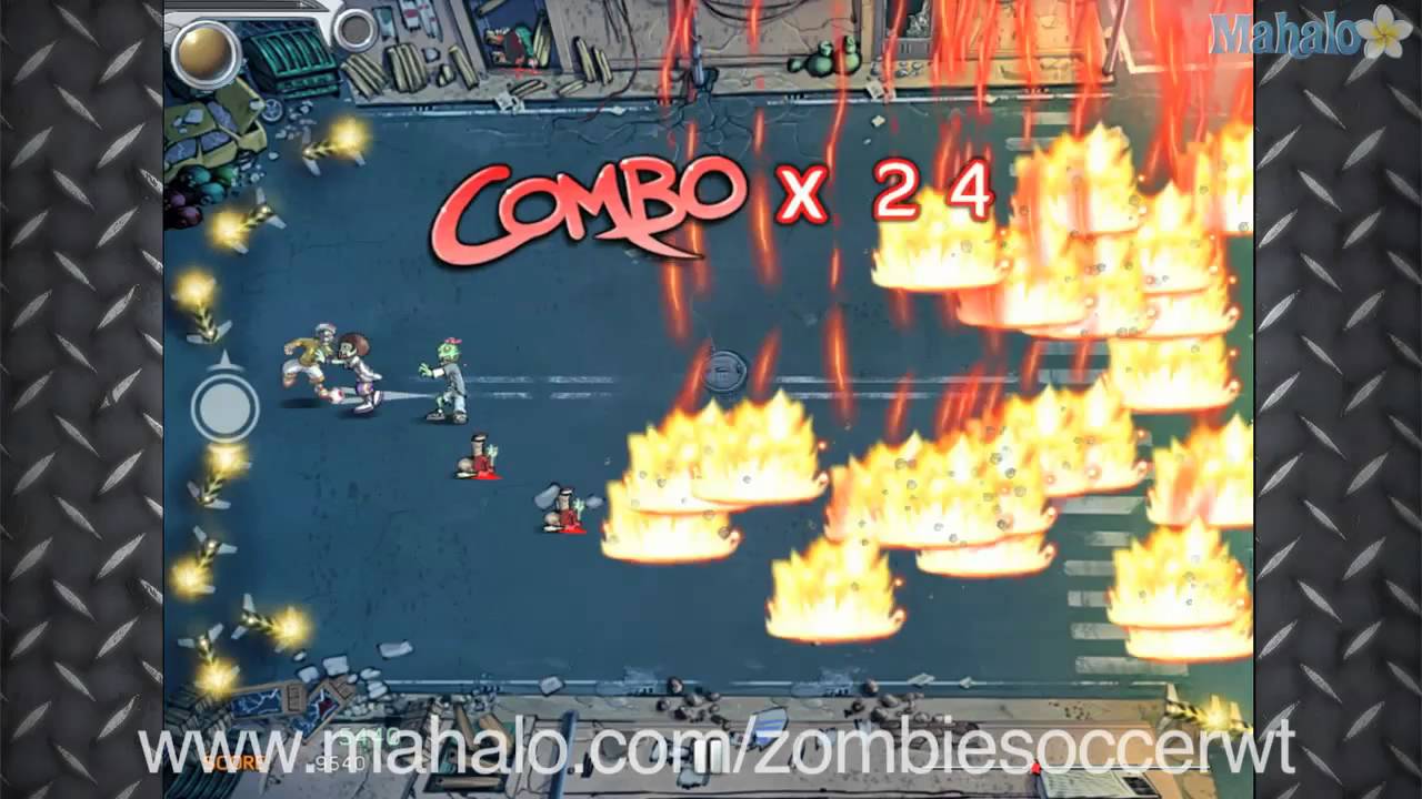Pro Zombie Soccer AE iPad Walkthrough the Street 3 - YouTube