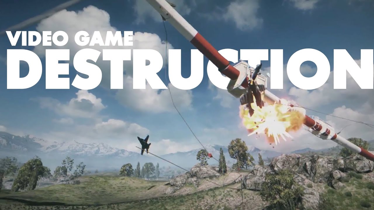 Destruction In Video Games - YouTube