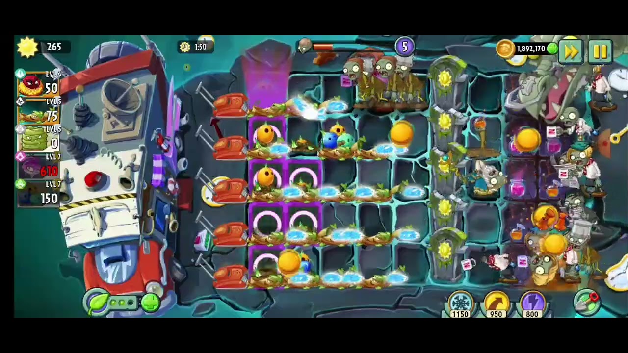 Bzzz Button's World | Fight Dr Zomboss! Level 3 | Week 8 Y 2025 Penny's ...