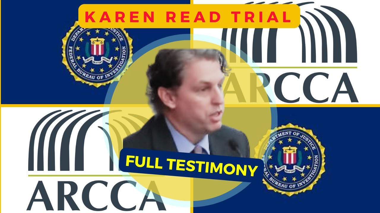 FBI Expert Dr Rentschler ARCCA | Karen Read Trial Day 30 - YouTube