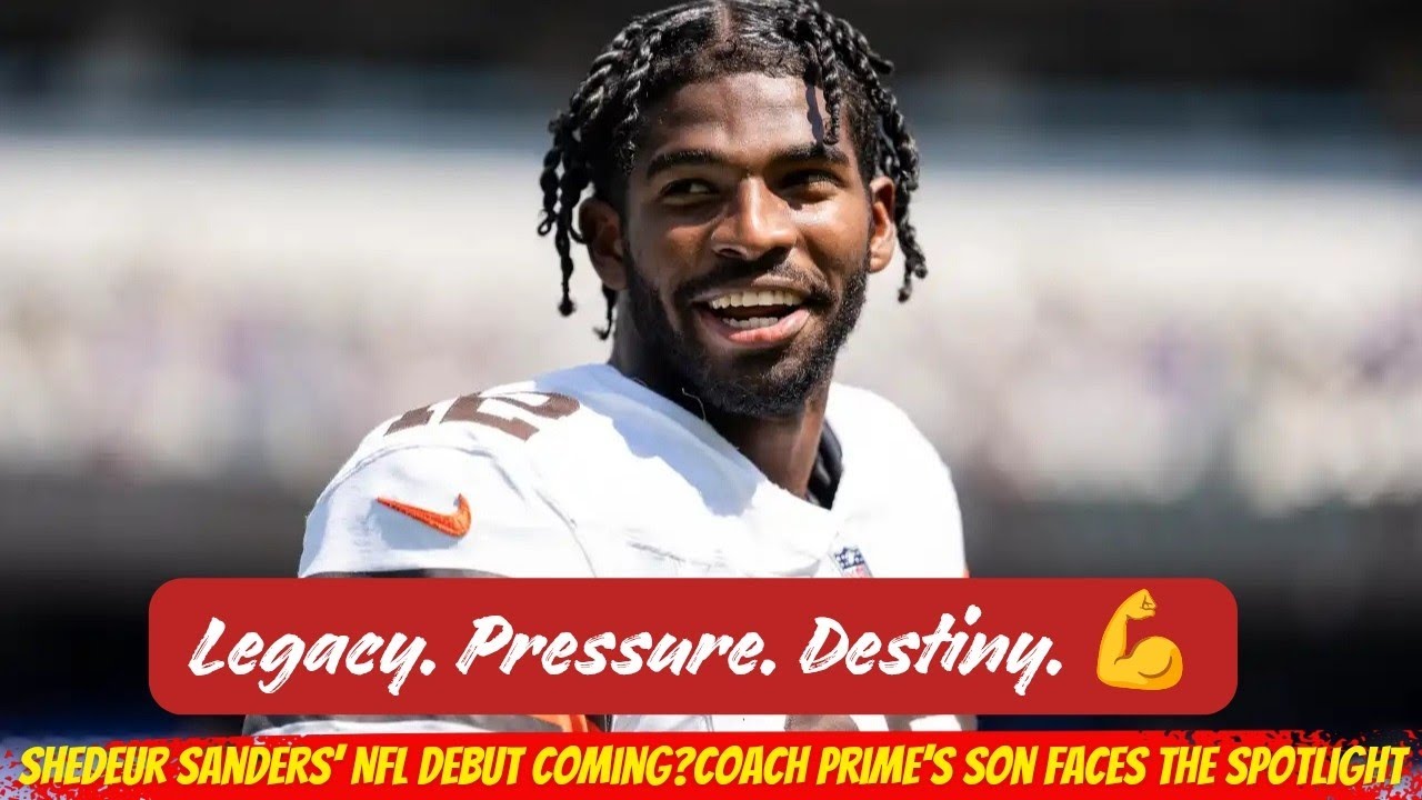 🏈 Shedeur Sanders Awaits His NFL Debut! 🔥 Coach Prime’s Son Faces the ...