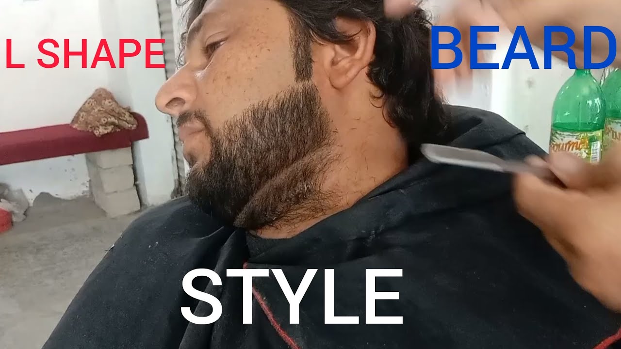 L Shape Dadhi setting || step by step full tutorial || - YouTube