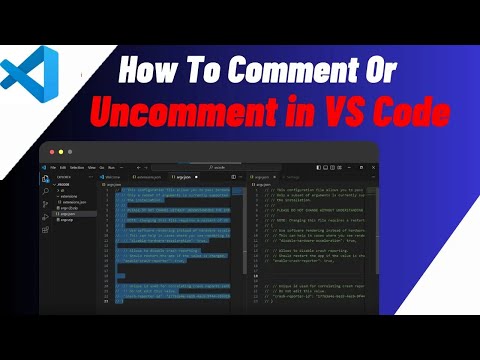How To Comment or Uncomment In Visual Studio Code | Quick & Easy