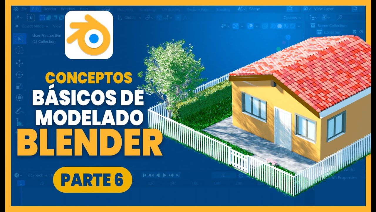 Tutorial básico de modelado en BLENDER 😲😲 Aprende modelado fácil en ...