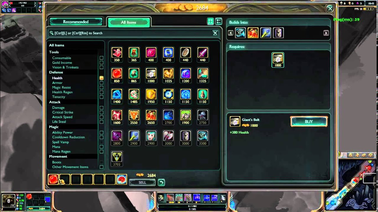 LoL refund bug with HP items! - YouTube