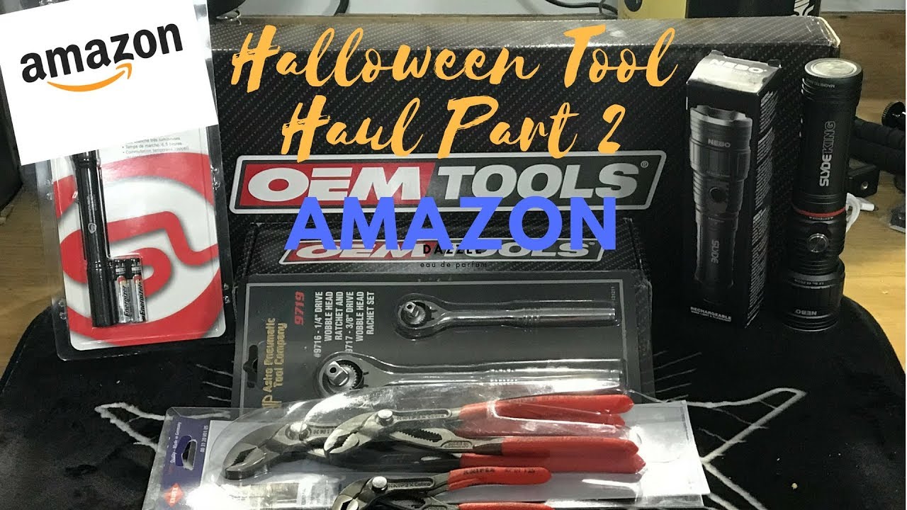 Halloween Tool Haul Part 2 - Amazon: Wobble Head Ratchet, Knipex ...