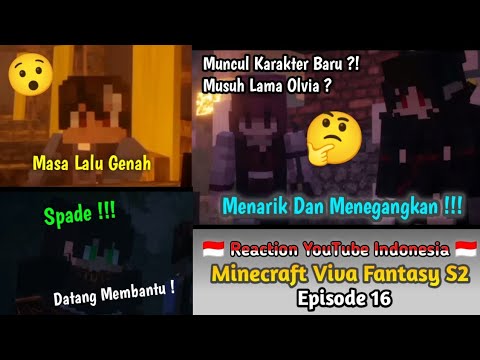 Menarik Sih 🤔 Masa Lalu Genah ?! | React Minecraft Viva Fantasy S2 Eps ...